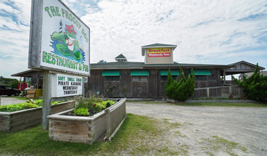 The Froggy Dog Restaurant & Pub | Outer Banks